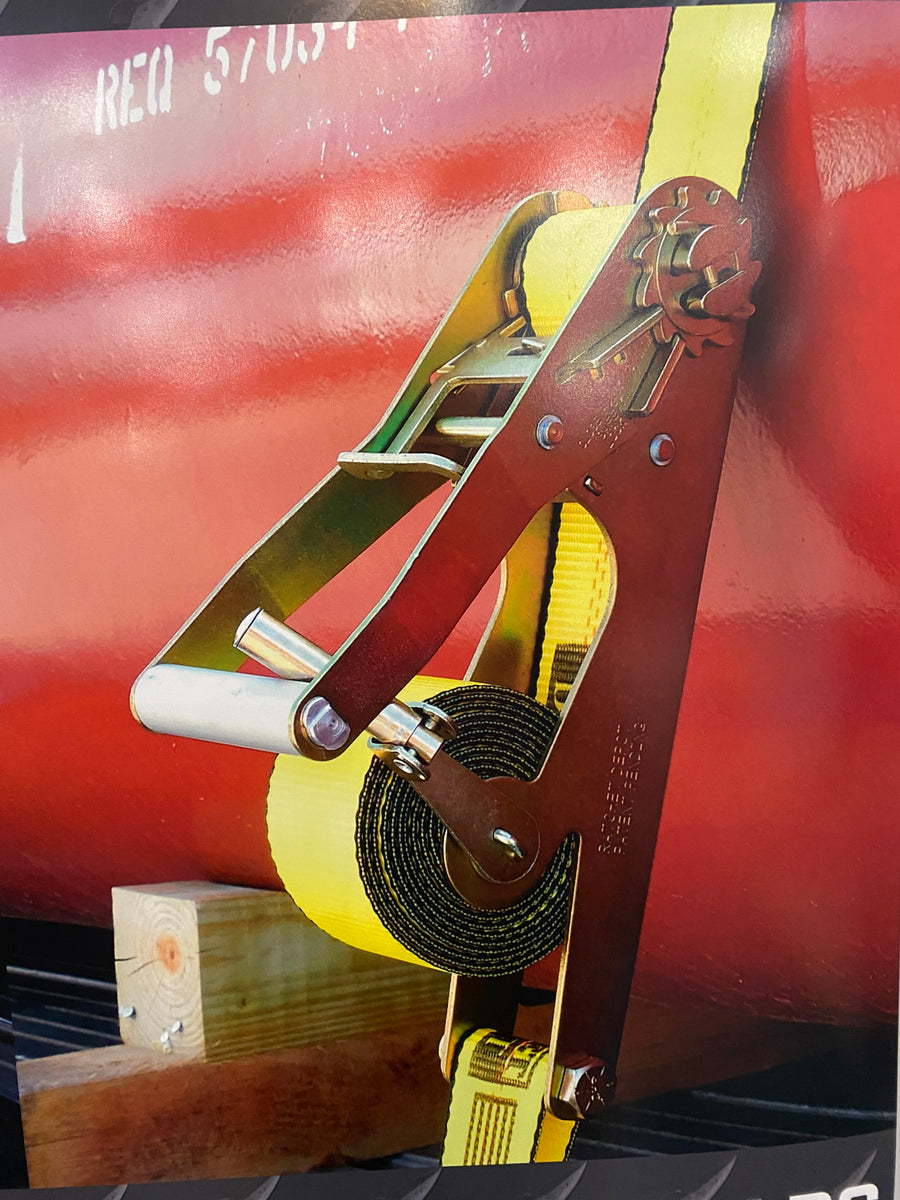 2” x 30’ PATENTED Self Contained Ratchet and Strap Assemly | Best Tarps